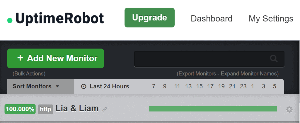 Monitor your website using Home Assistant and Uptime Robot