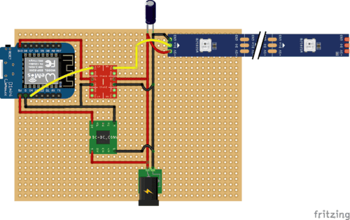 How to use WLED to control NeoPixels with an ESP8266/ESP32