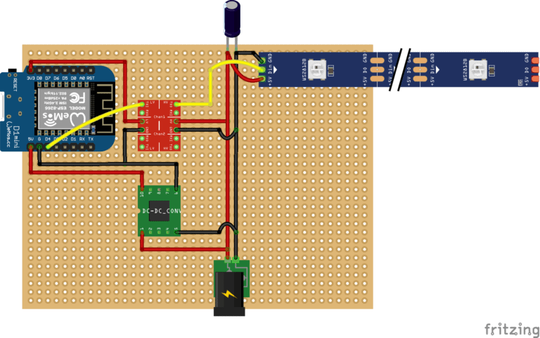 How to use WLED to control NeoPixels with an ESP8266/ESP32