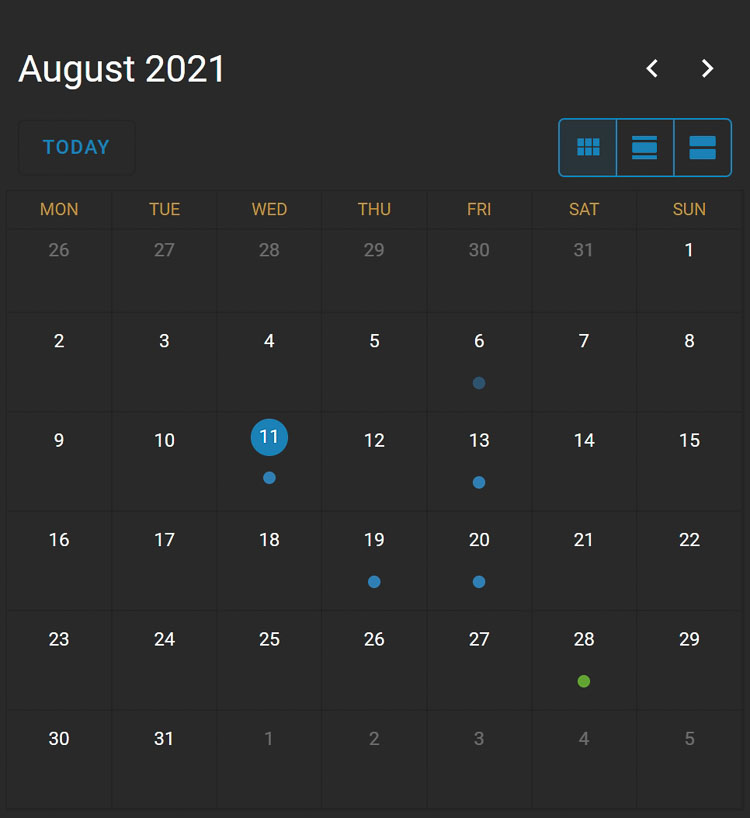 How to display Google Calendar in the Home Assistant dashboard