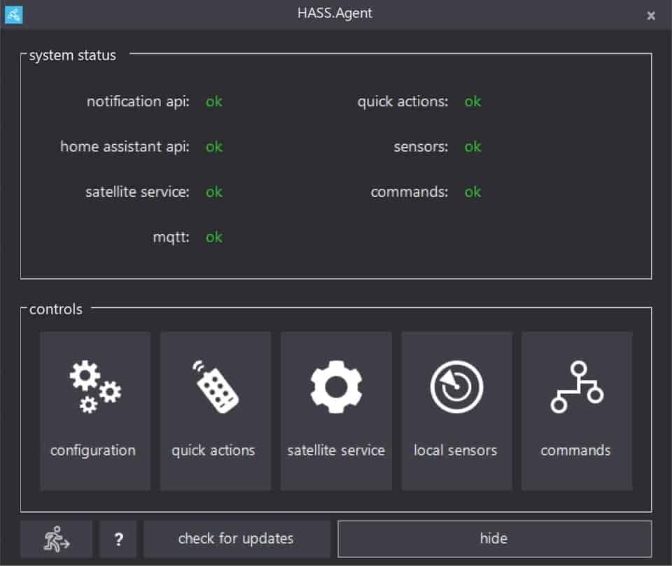 Integrate Home Assistant with Windows using HASS.Agent