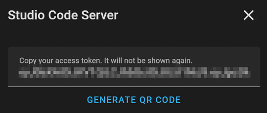 Installing the Studio Code Server add-on for Home Assistant